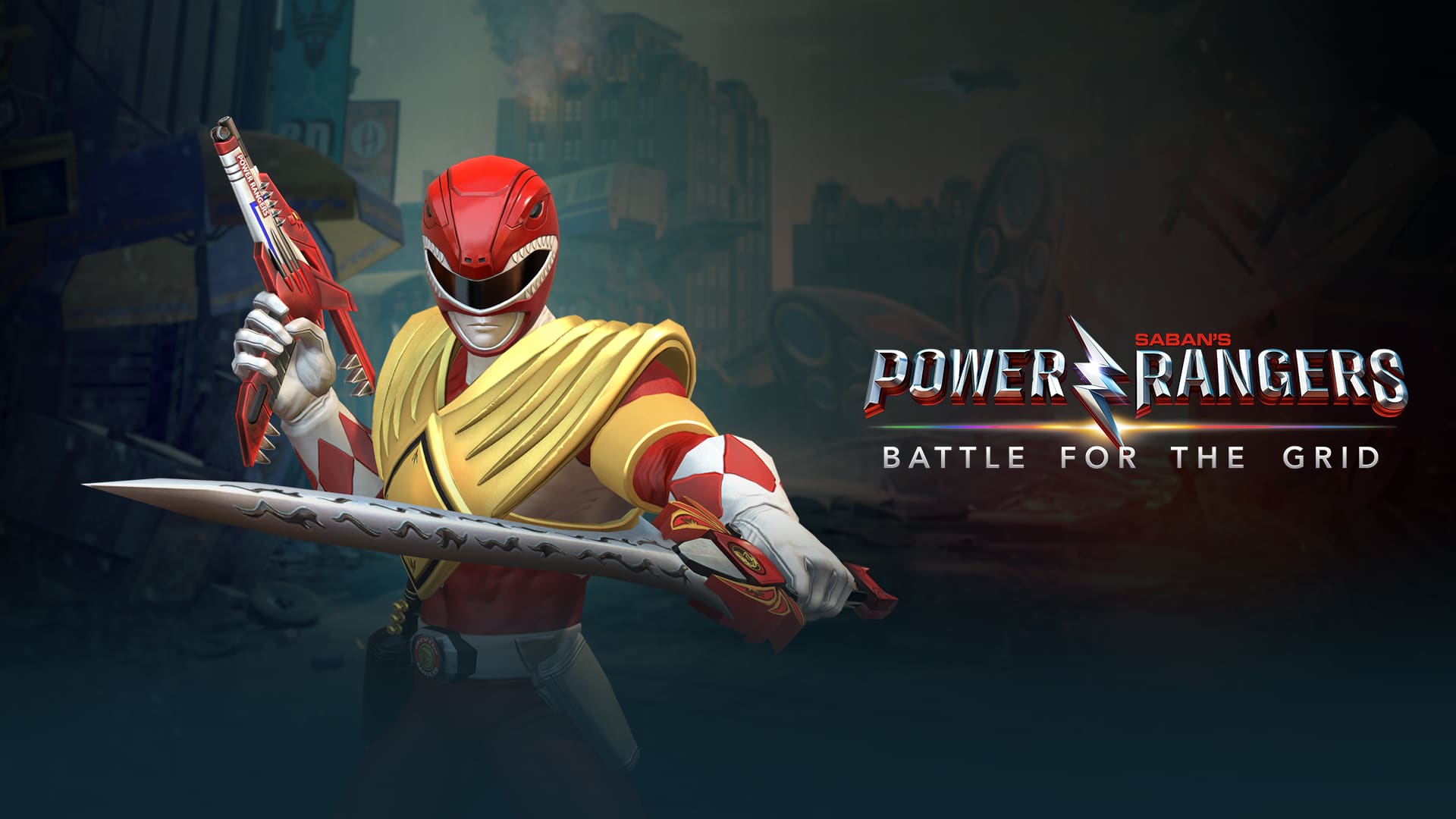 MMPR Red Ranger with Dragon Shield Skin for Nintendo Switch - Nintendo ...