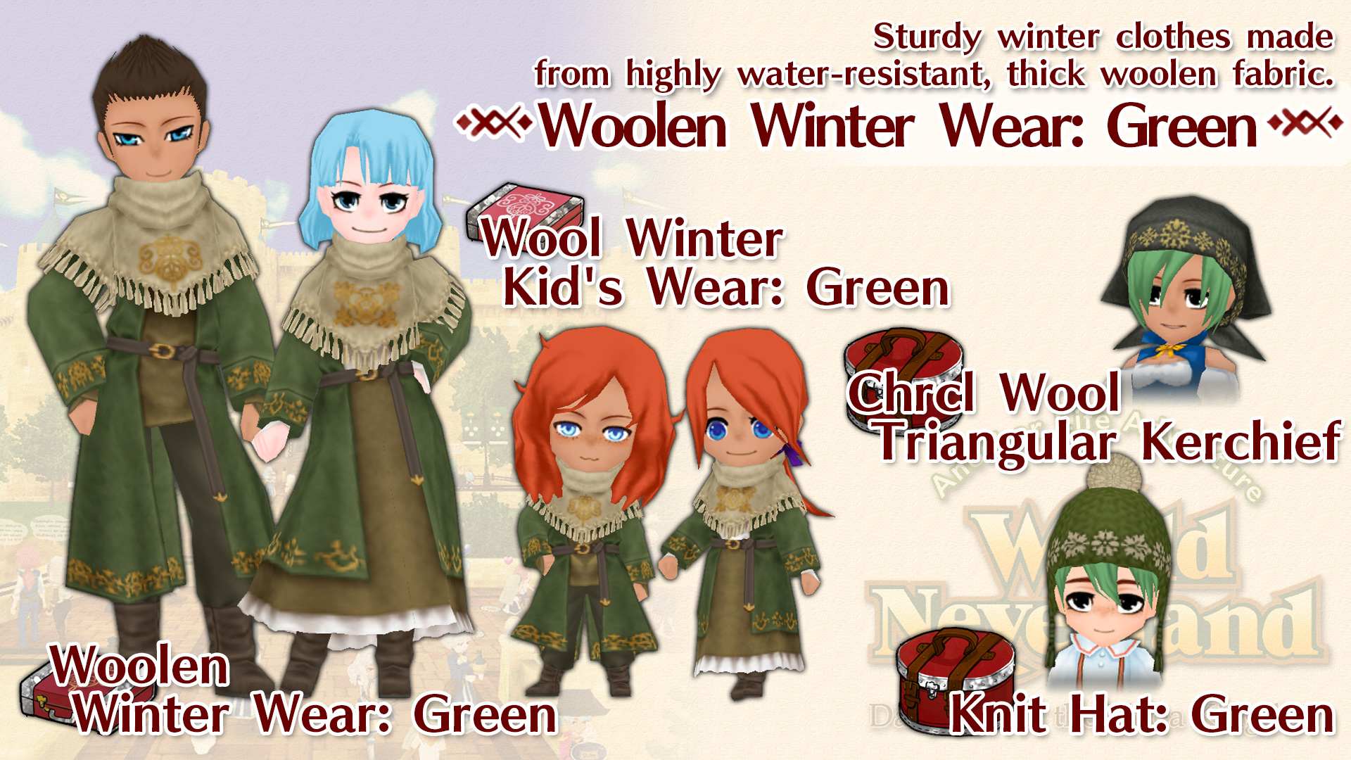 Woolen Winter Wear: Green for Nintendo Switch - Nintendo Official Site