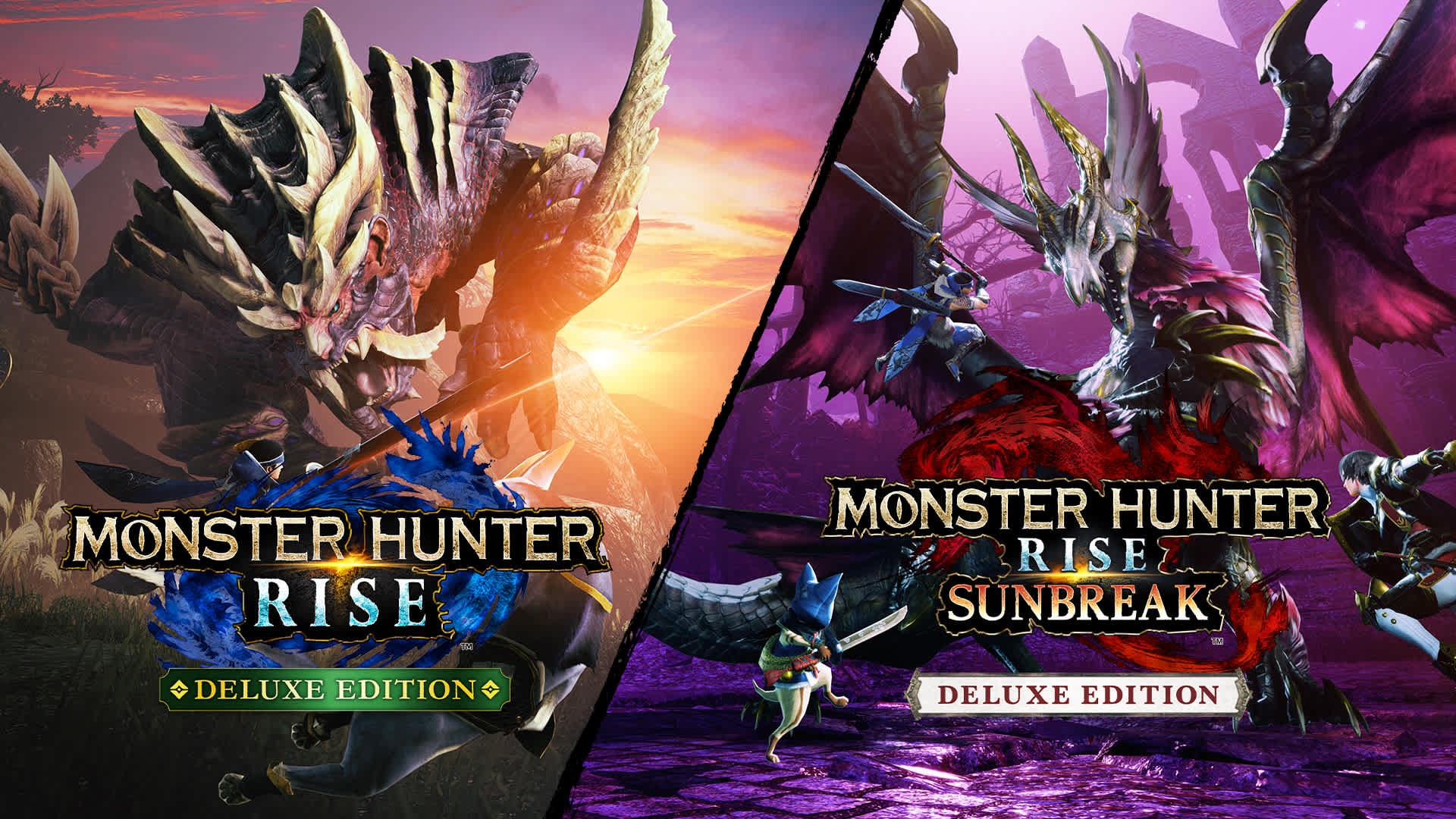 Monster Hunter Rise + Sunbreak Deluxe for Nintendo Switch - Nintendo ...