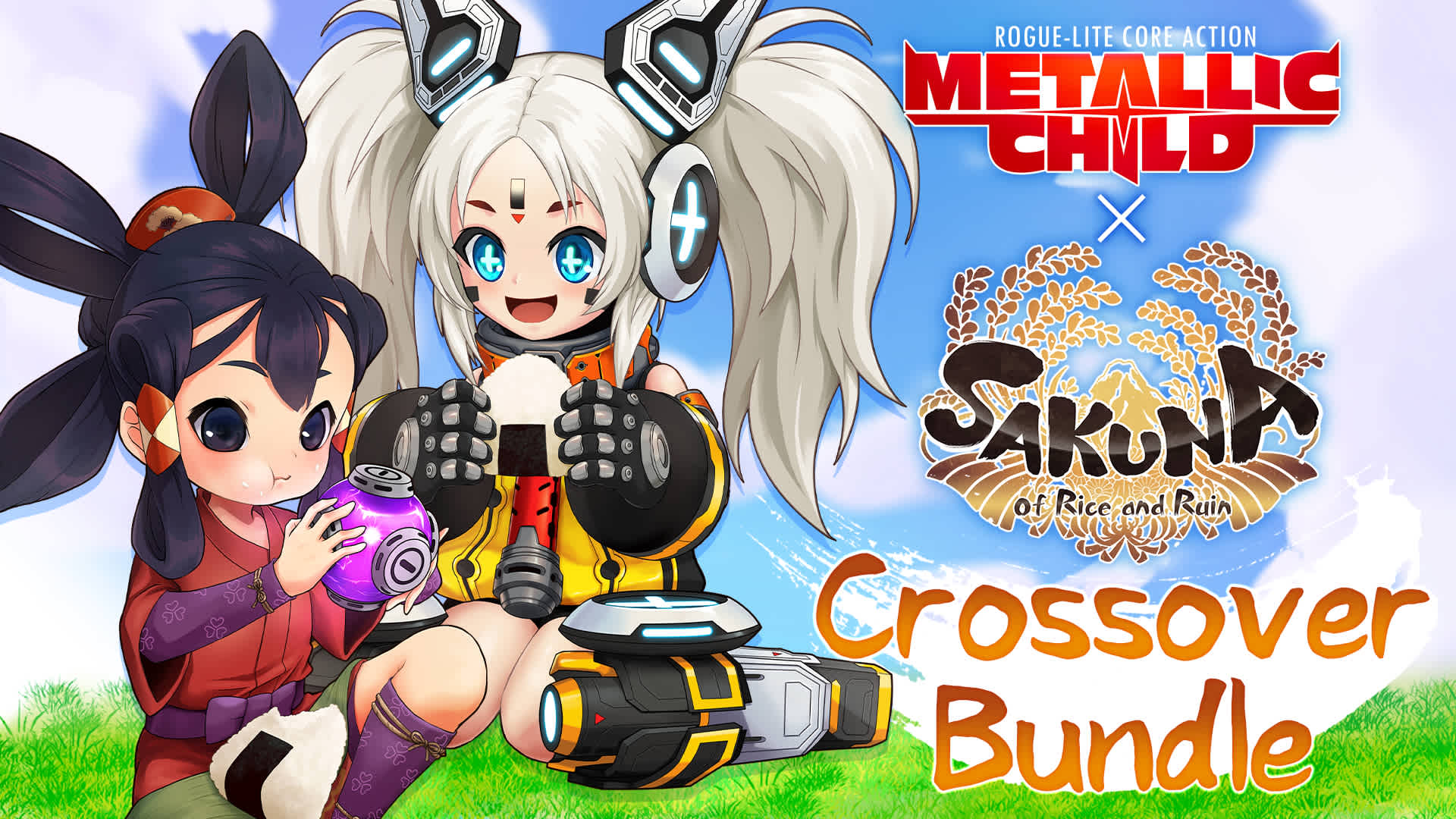 METALLIC CHILD x Sakuna: Of Rice and Ruin Crossover Bundle para ...