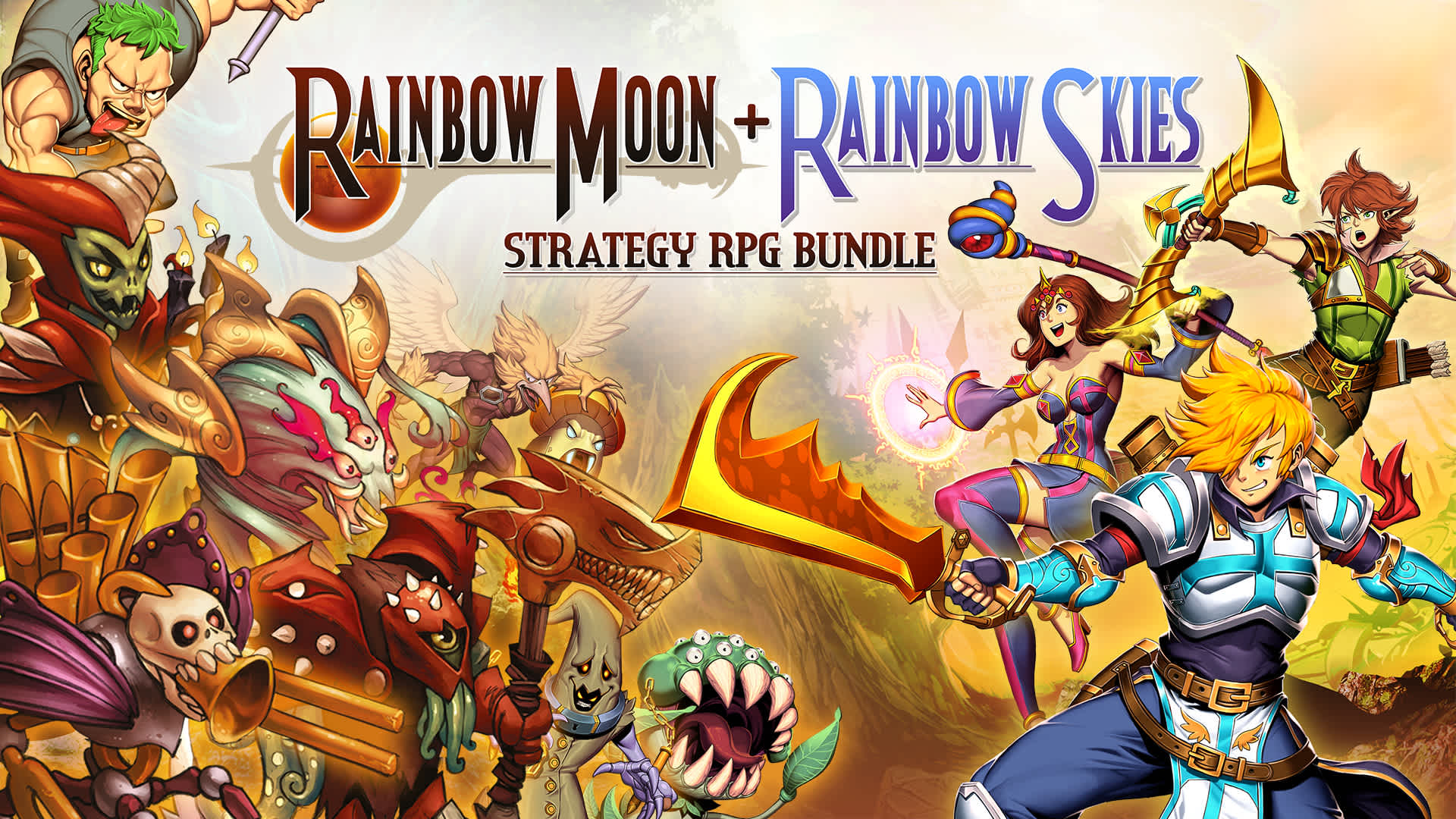 Rainbow Moon + Rainbow Skies Strategy RPG Bundle for Nintendo Switch ...