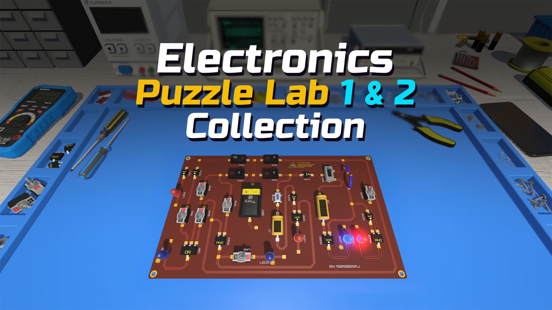 Electronics Puzzle Lab 1 & 2 Collection for Nintendo Switch - Nintendo ...