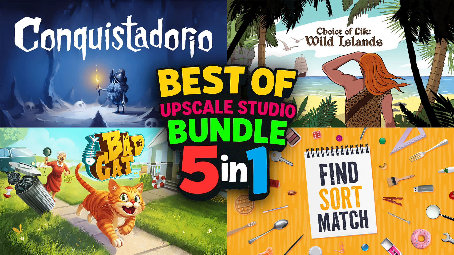 Best of Upscale Studio Bundle: 5 in 1 for Nintendo Switch - Nintendo ...