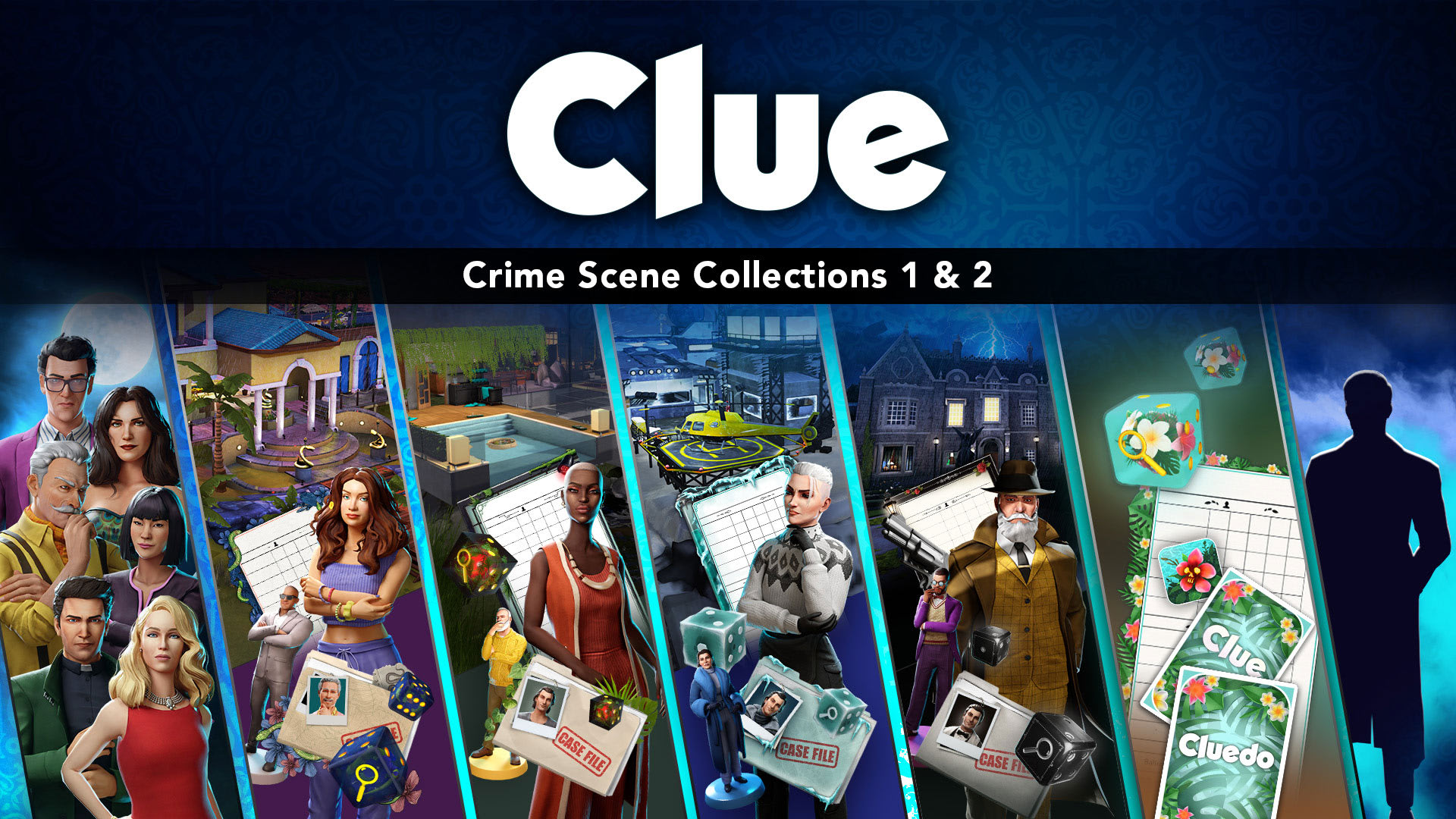 Clue: Crime Scene Collections 1 & 2 for Nintendo Switch - Nintendo ...
