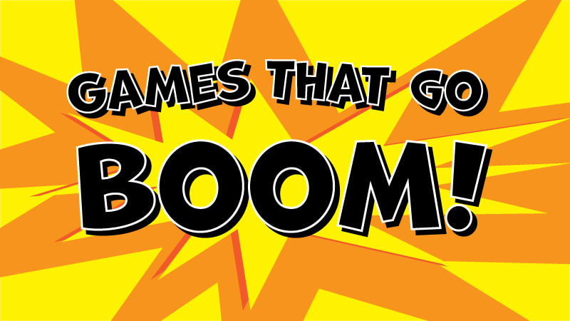 Get hyped with a few in-game explosions. - Nintendo