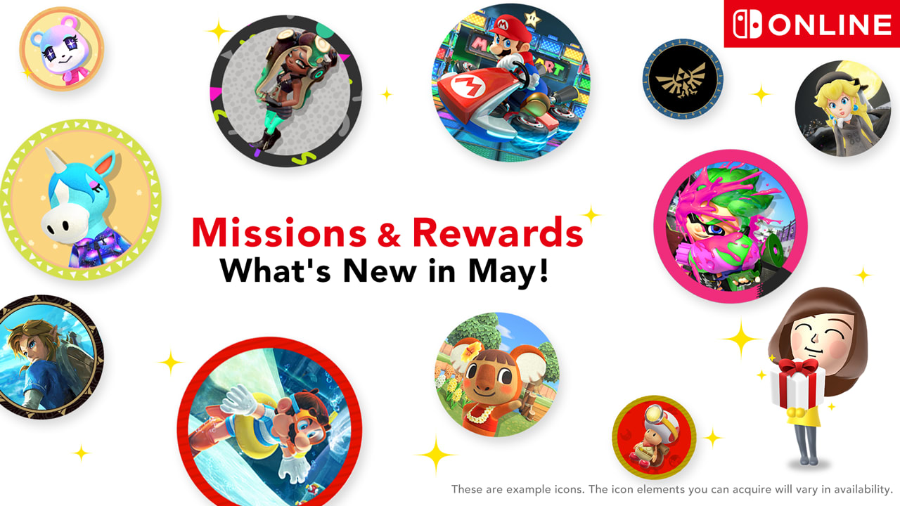 Missions and Rewards What's new in May! - Nintendo