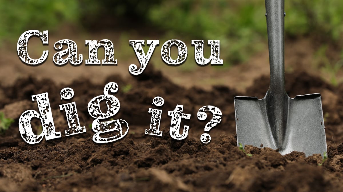 things you dig