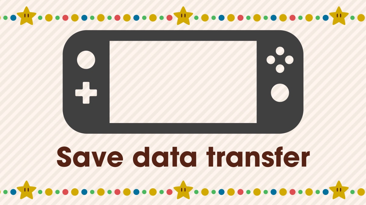 Nintendo switch system transfer store