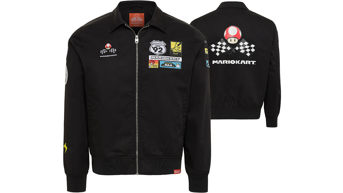 nintendo bomber jacket