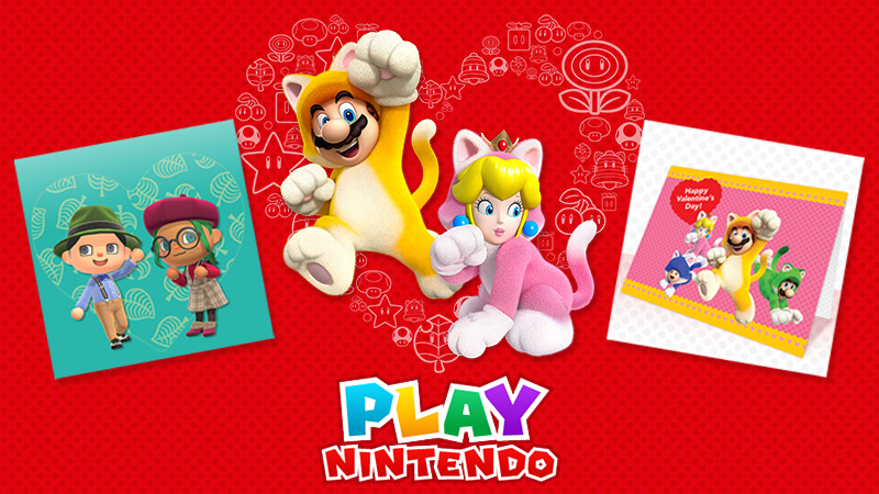 You can celebrate Valentine’s Day with Nintendo-themed cards and ...