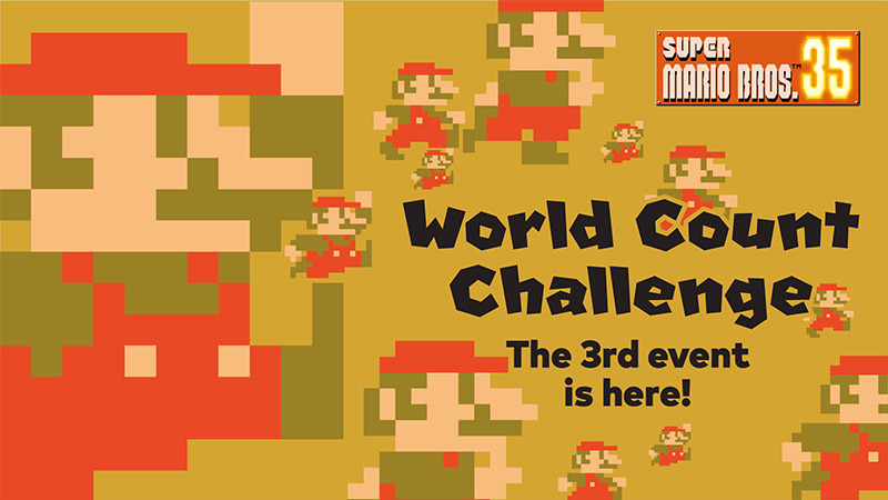 Play the last Super Mario Bros. 35 World Count Challenge and you may ...
