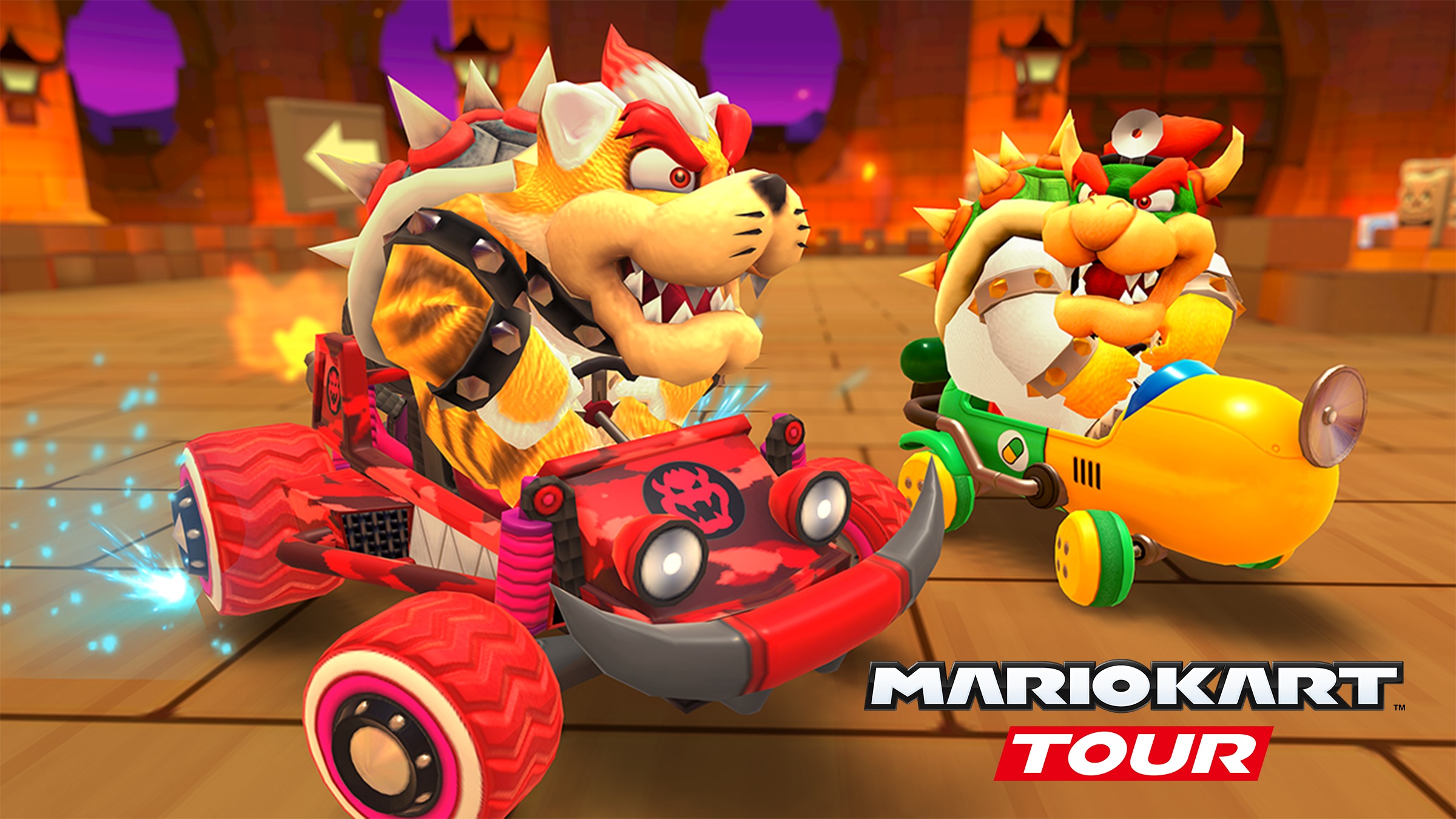 The Bowser Tour begins in the Mario Kart Tour game – Nintendo Official Site