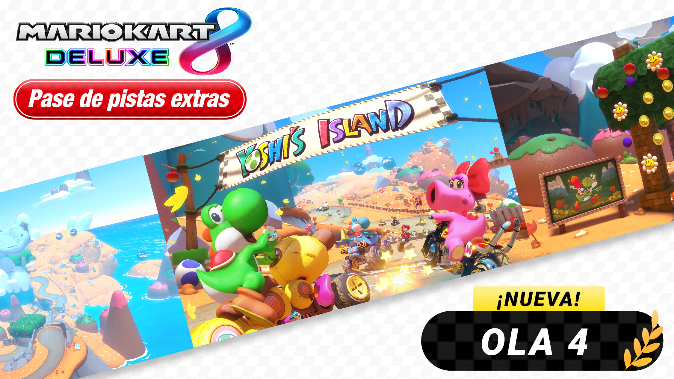 ¡La ola 4 ya está disponible para Mario Kart 8 Deluxe – Pase de pistas ...