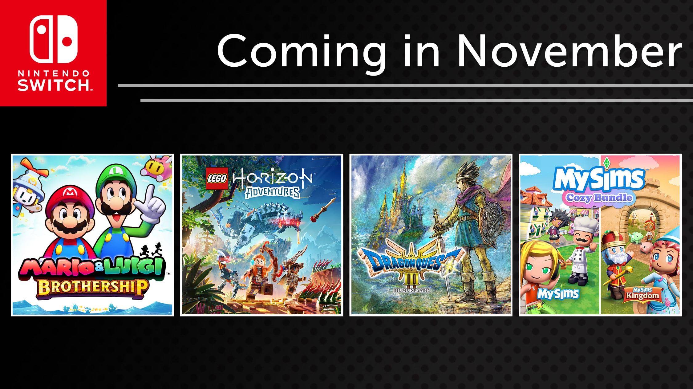 Games coming to Nintendo Switch in November '24 - Nintendo Official Site