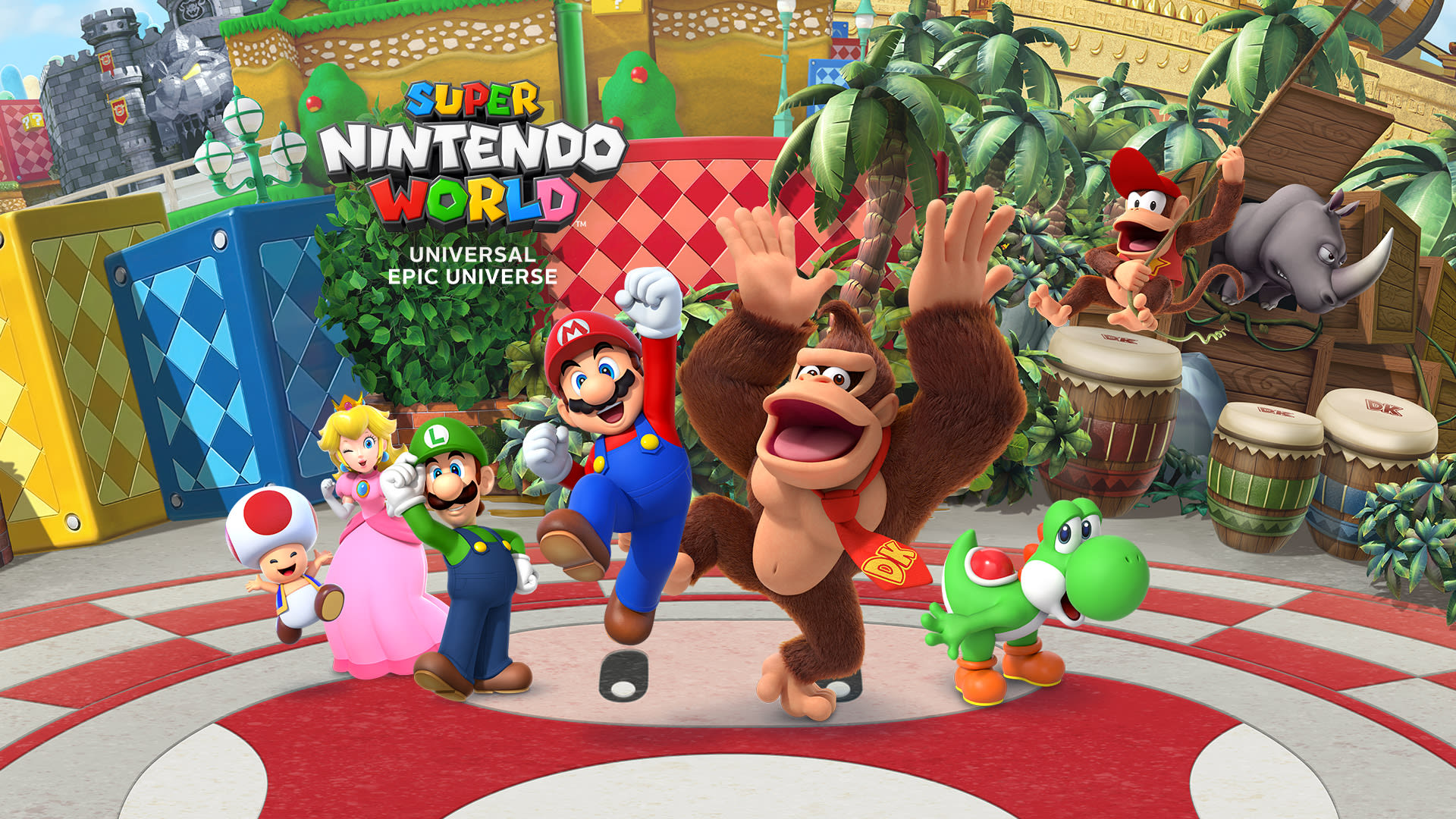 Super Nintendo World coming to Universal Epic Universe in 2025