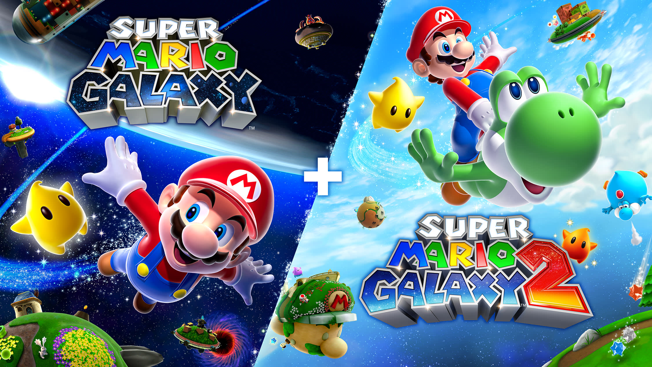 Super Mario Galaxy and Super Mario Galaxy 2 are now available for the ...