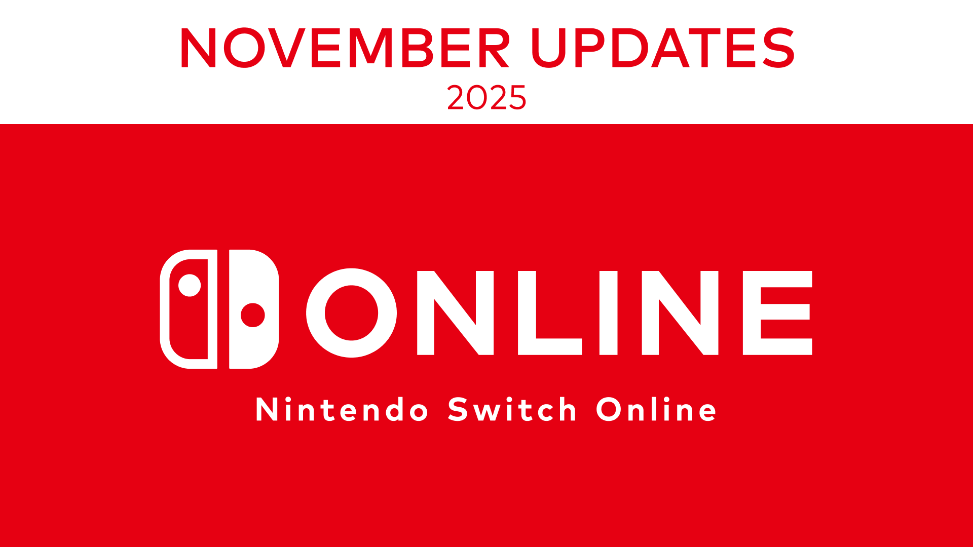 Here’s the latest Nintendo Switch Online news from November - News ...