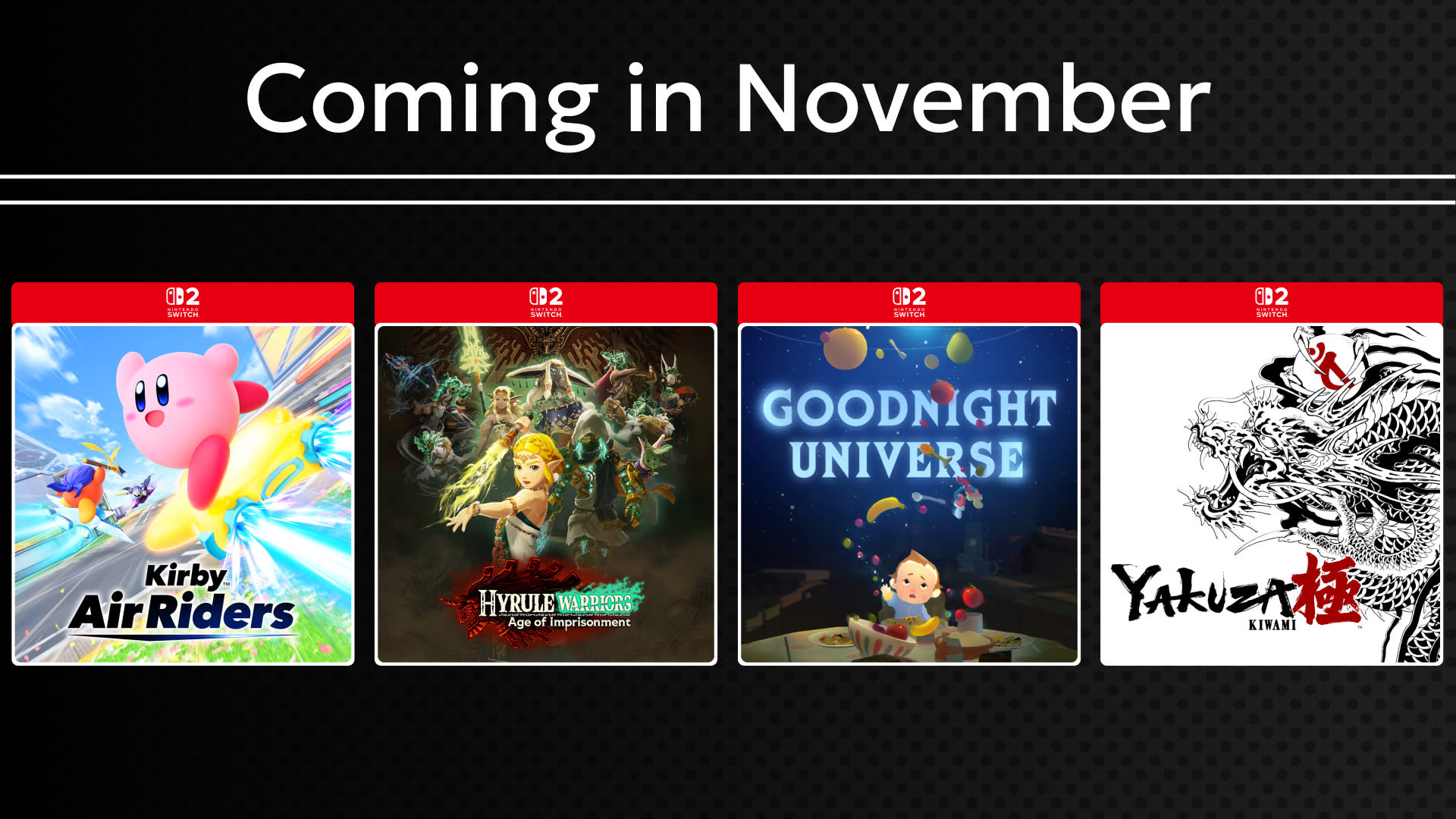 See what games are arriving this November! - News - Nintendo Official ...