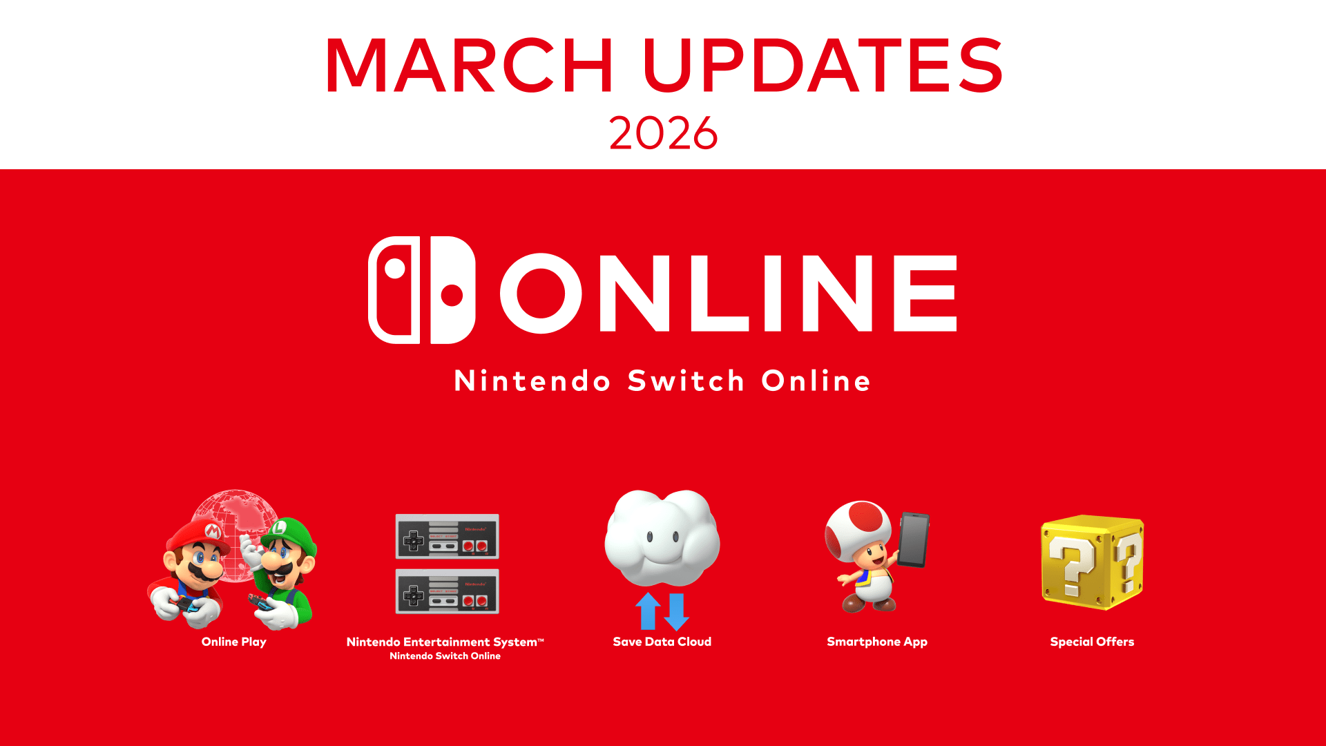Here’s the latest Nintendo Switch Online news from March - News ...
