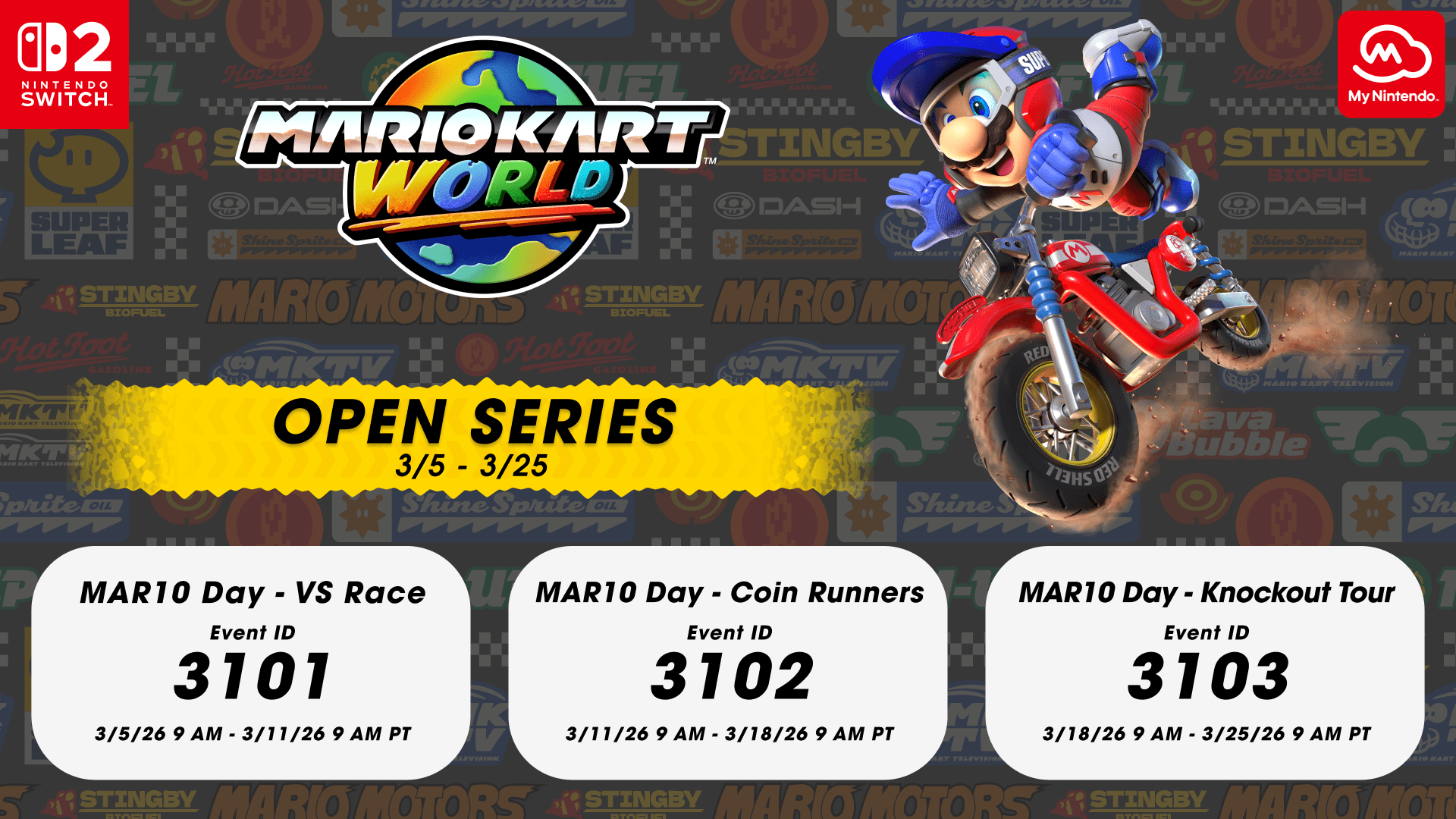 Join the Mario Kart World My Nintendo Open Series - News - Nintendo ...