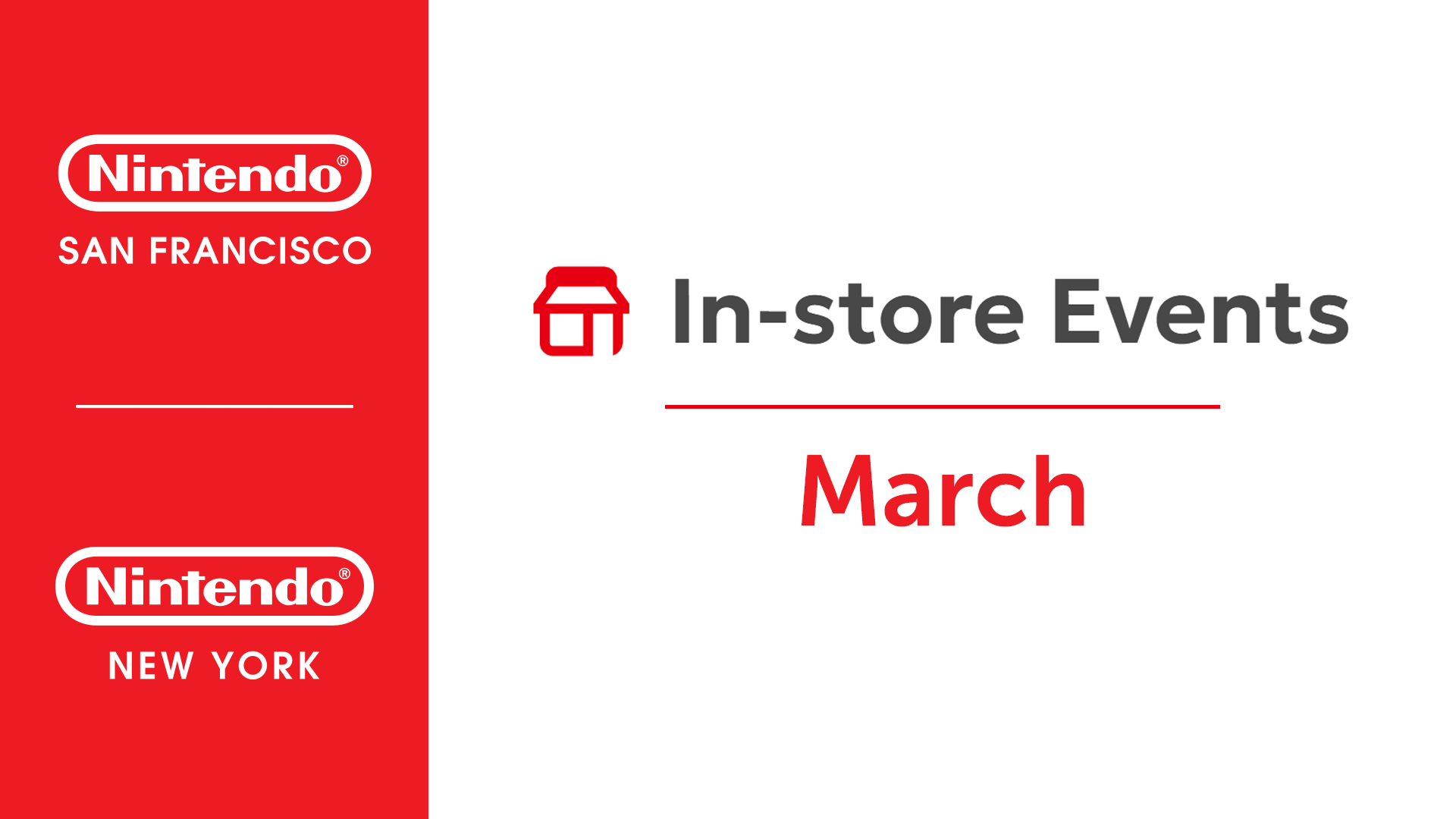 March in-store events coming to Nintendo NEW YORK and Nintendo SAN ...