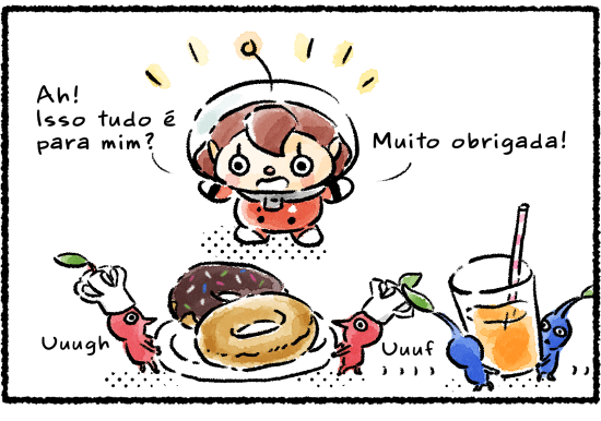 Tirinha de Pikmin – Página oficial de Pikmin