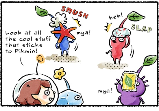 pikmin motion comics