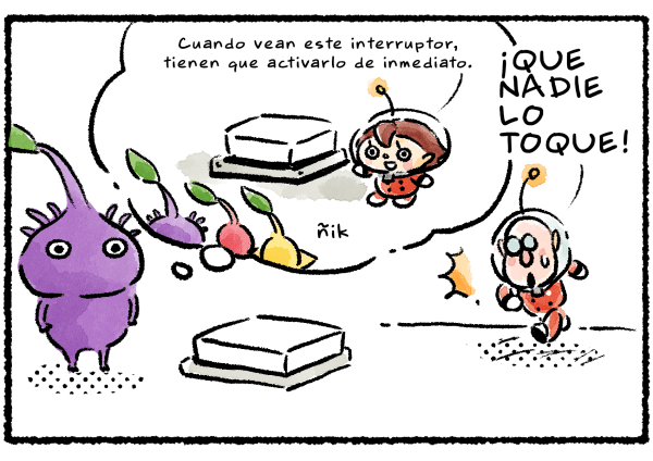 Tira cómica de Pikmin – Sitio oficial de Pikmin